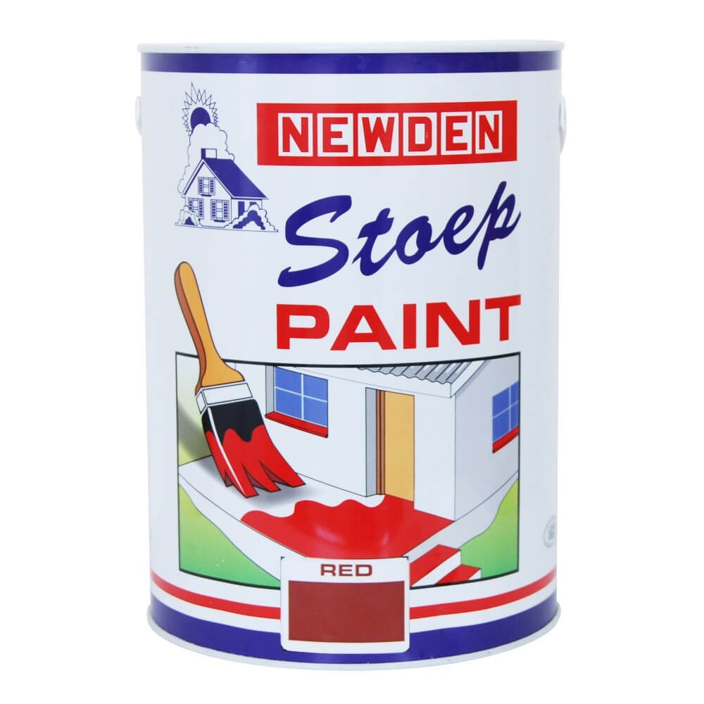 Newden Stoep Paint Red 5l, NEWDEN - Cashbuild