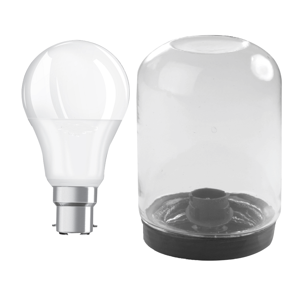 Watertight Fitting Includes A60 LED Globe, WACO - Cashbuild