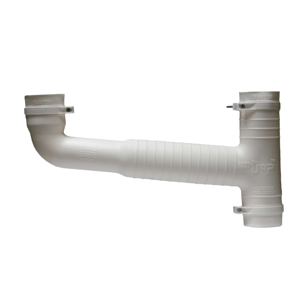 Trap White Sink Comb 50mm, MARLEY - Cashbuild