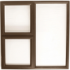 Window Frame Aluminium Ptt1212 Bronze Clear Left Hand, MISTER WINDOWS ...
