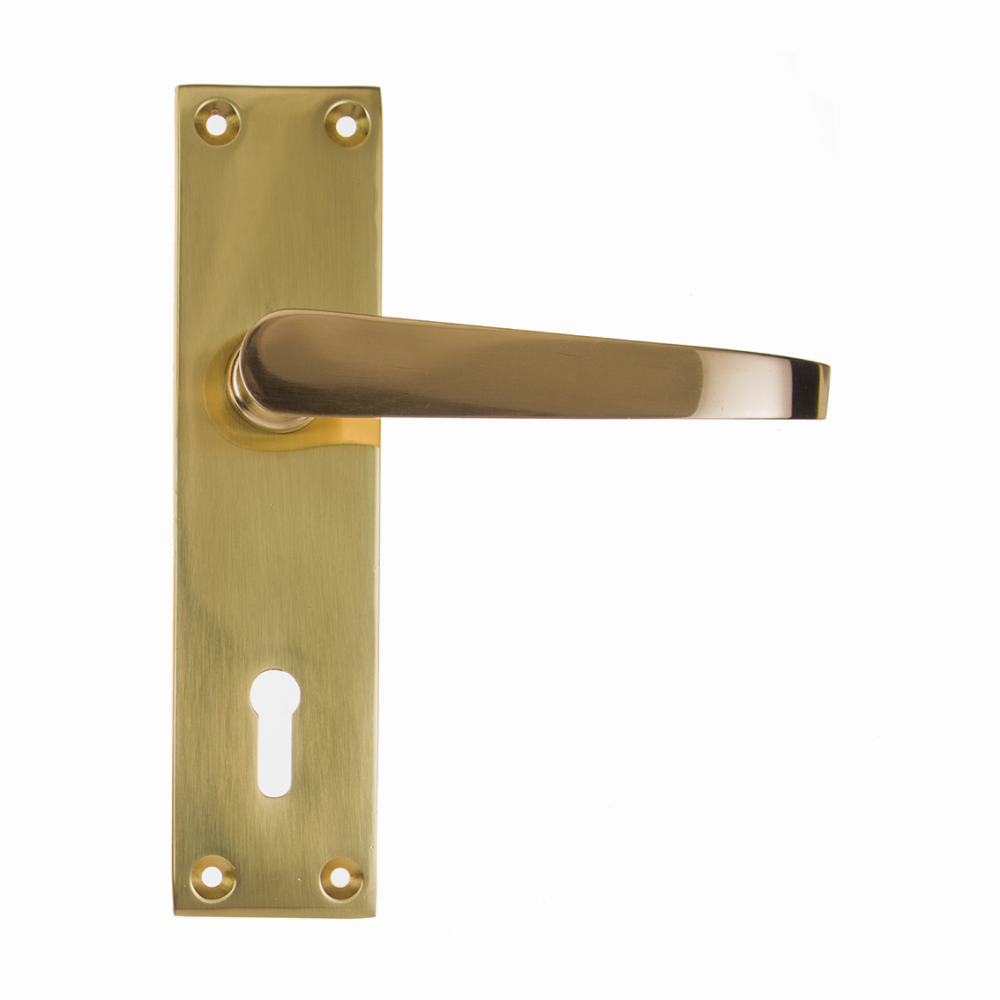 Brass 6 Victorian Plain Plated Handle, - Cashbuild