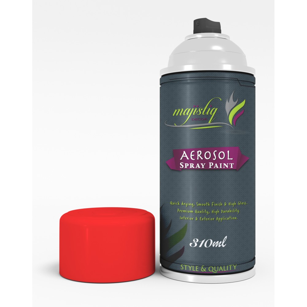 Spray Paint Signal Red 250g, MAJISTIQ - Cashbuild