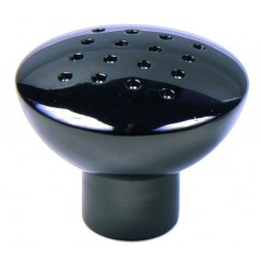 Knob Black Nickle Stipple 33mm, APS - Cashbuild
