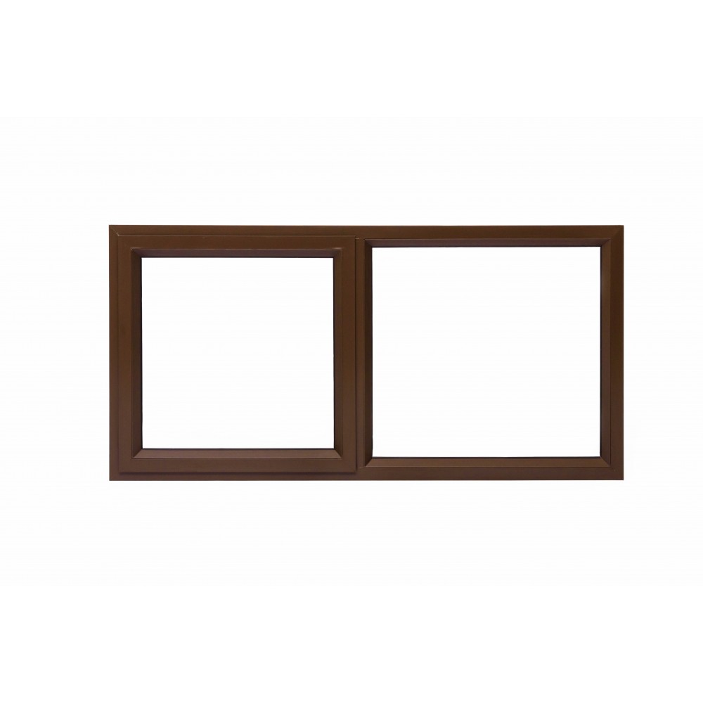 Window Frame Aluminium 28-pt126 Bronze Left Hand, MISTER WINDOWS ...