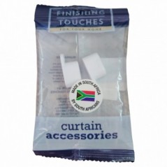 Curtain Track "C" Rail End Caps Quantity:2, - Cashbuild