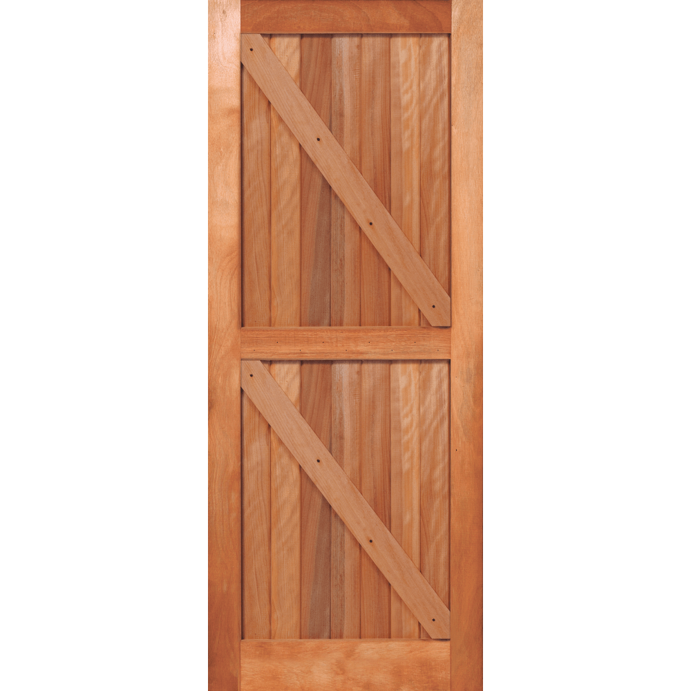 Door Mixed Timber Frame & Ledge Braced, ALIF DOORS - Cashbuild