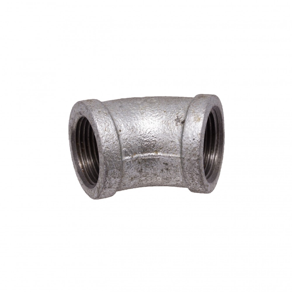 Galvanised Elbow 45 Deg 15mm, - Cashbuild