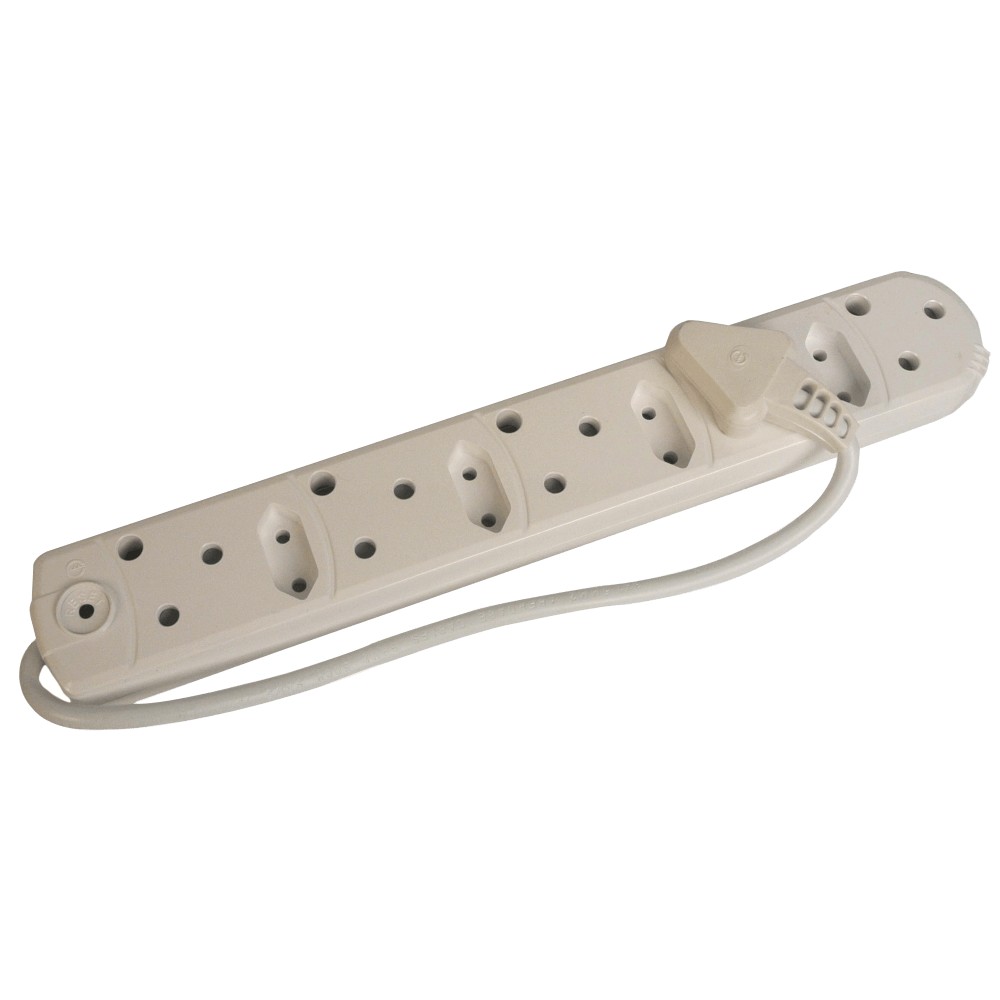 Multi Plug 5 X 16a with Cord, - Cashbuild