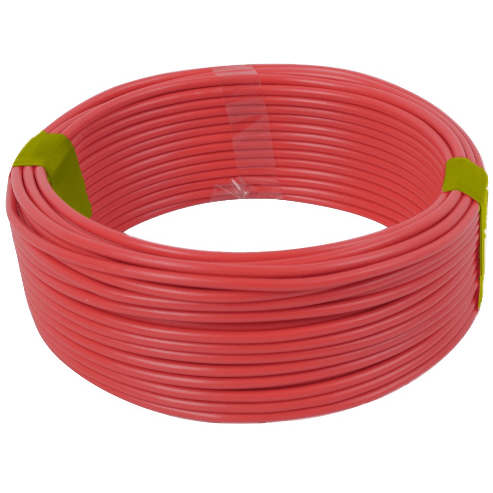 Housewire SABS Red 4.0mm/ 10m, - Cashbuild