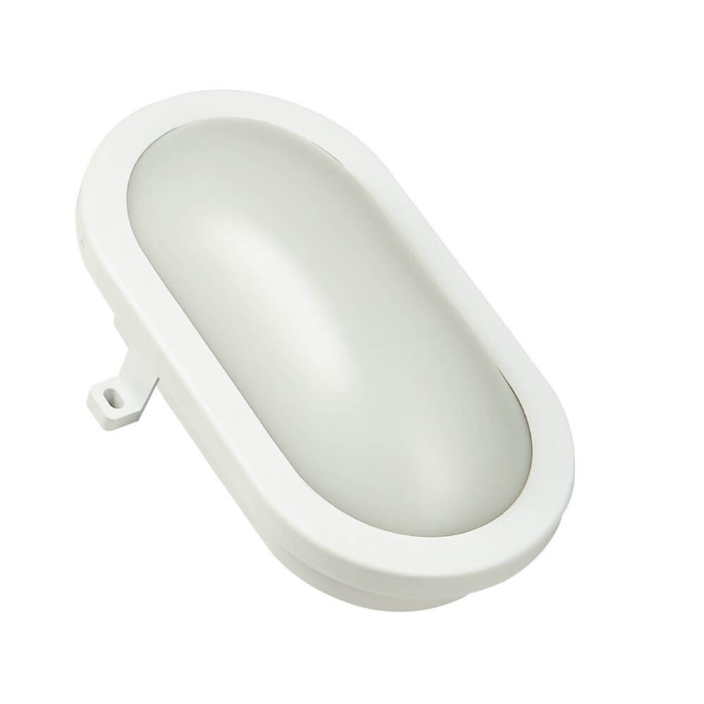 LED Bulkhead Waco Oval Large 12w White, WACO - Cashbuild