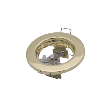 Downlight Dichroic 12v 50w Brass (straight), - Cashbuild