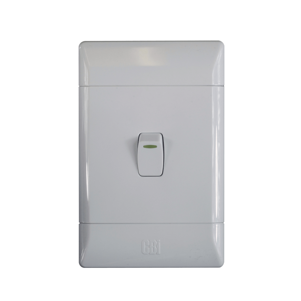 Light Switch 1 Lever CBI, - Cashbuild