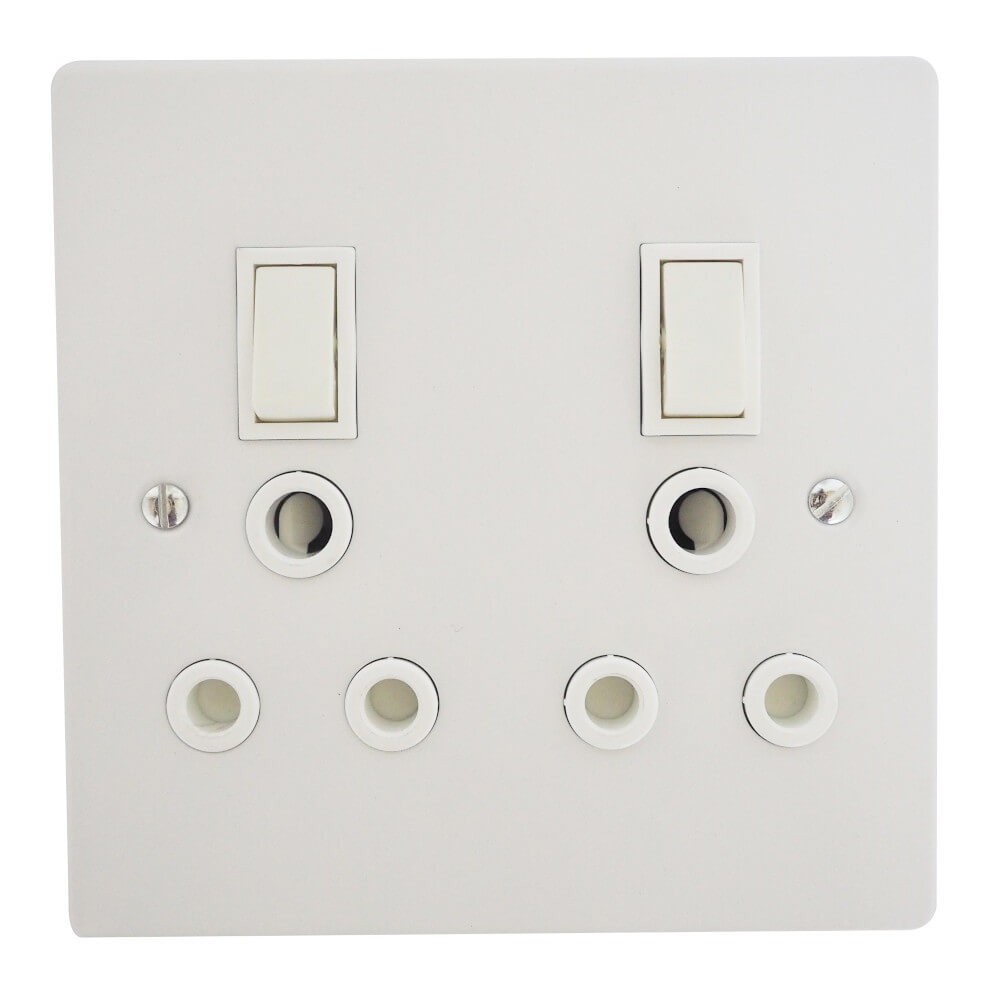 Switch Socket 4x4 Titan Double, - Cashbuild