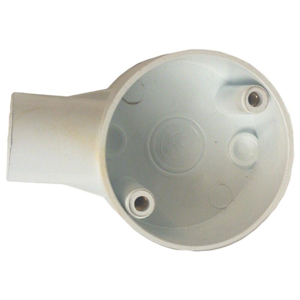 Box SABS 1 Way PVC 20mm, - Cashbuild