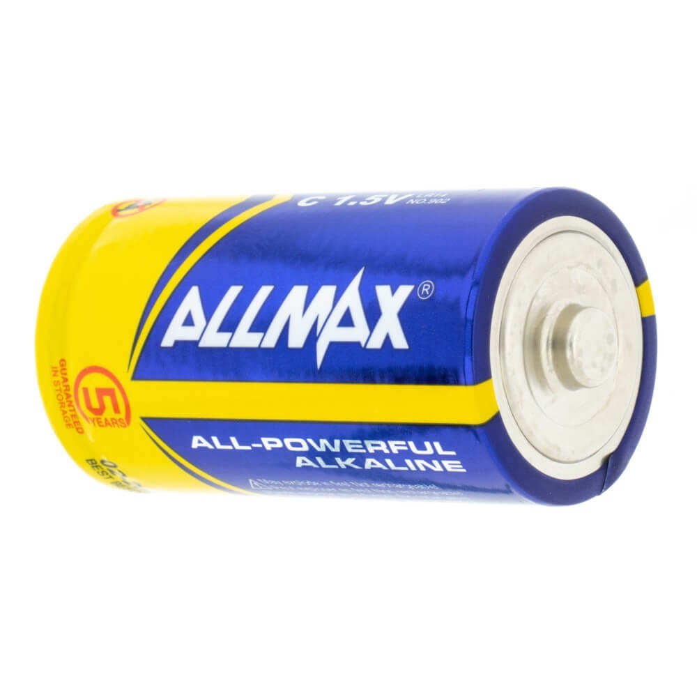 Allmax Batteries C Quantity:2, ALLMAX - Cashbuild
