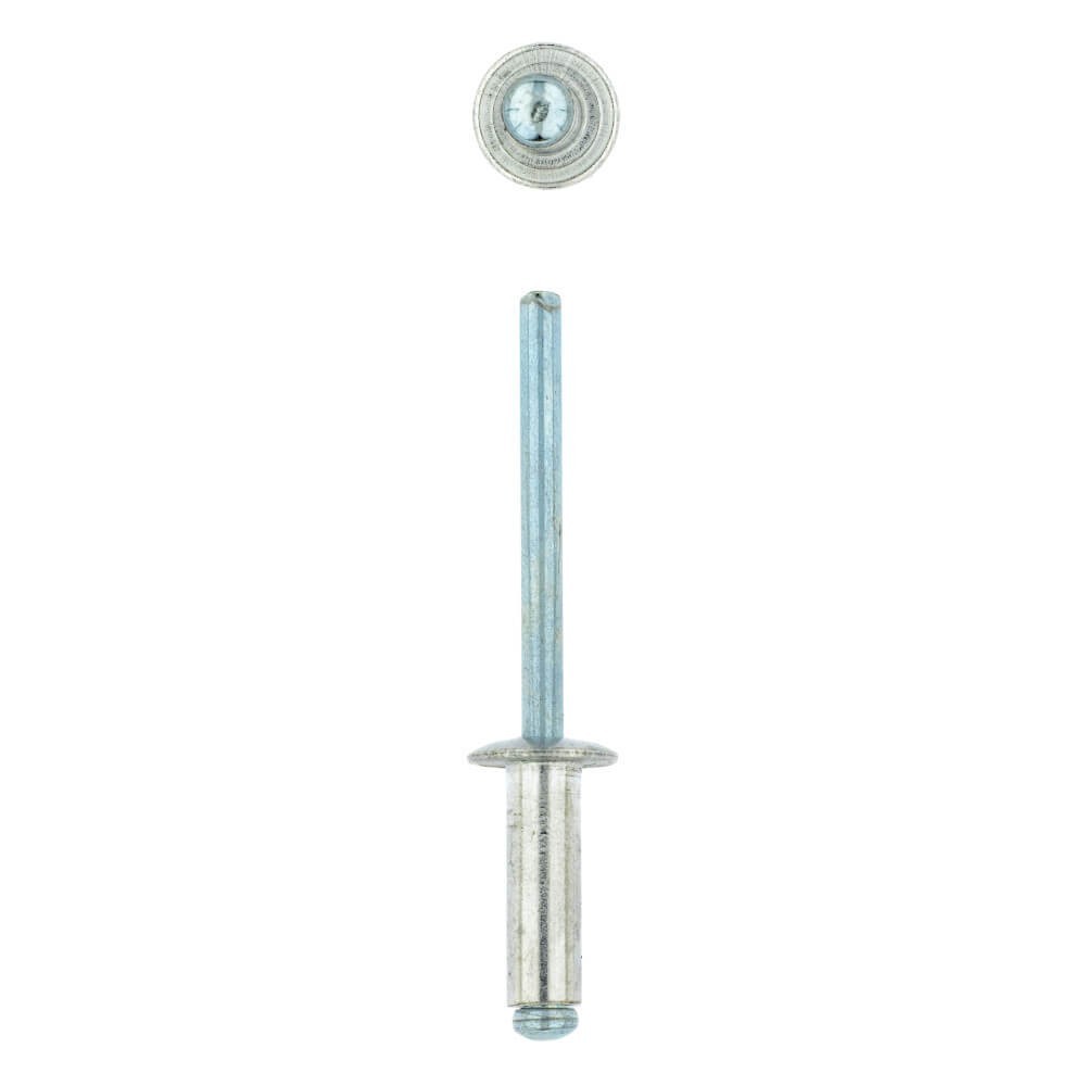 Eureka Blind Rivet Aluminium Open 48x15mm Quantity:300, EUREKA - Cashbuild