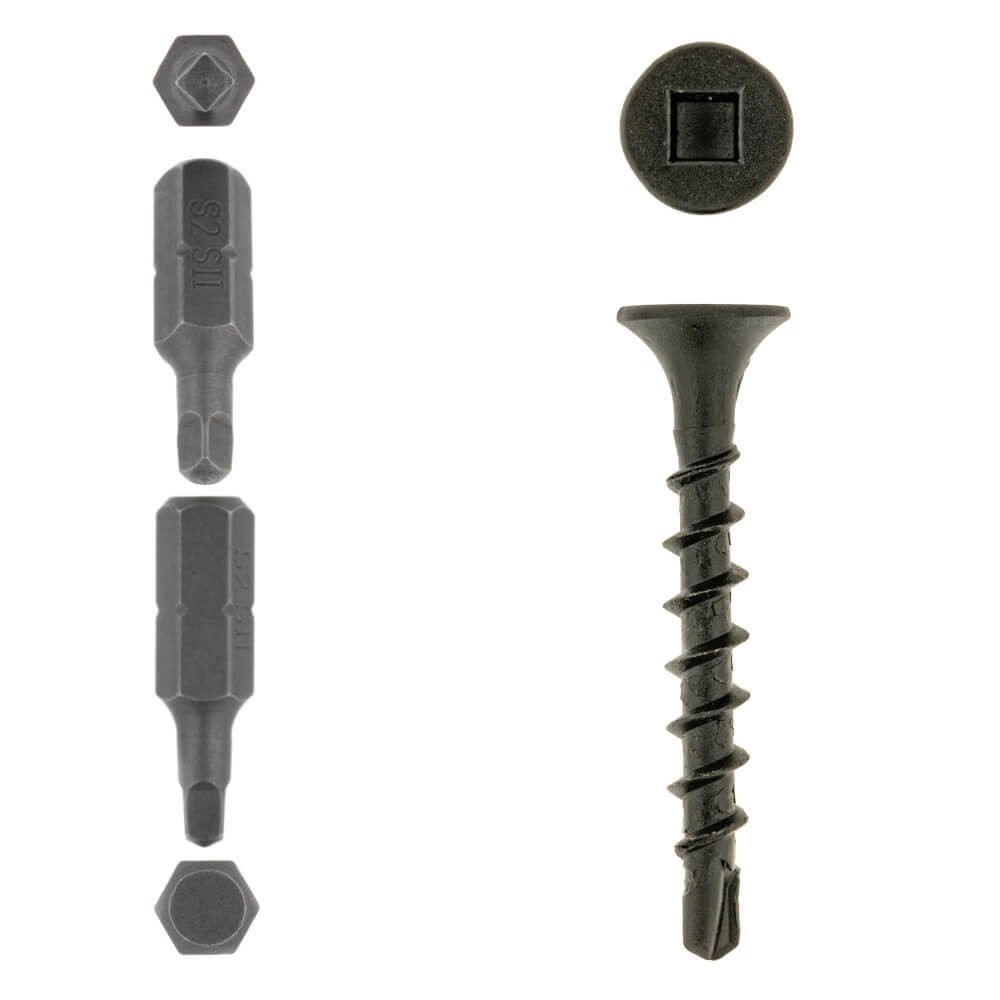 Eureka Drywall Screw Coarse Thread T5 3.9x30mm Quantity:800, EUREKA ...