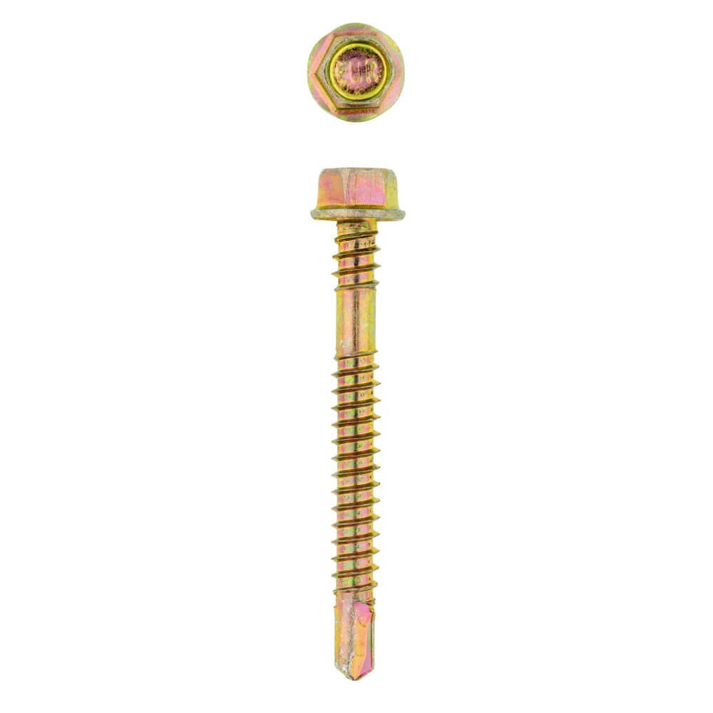 Eureka Self Drilling Tek Screw Steel T3 55x50mm Quantity:200, EUREKA ...