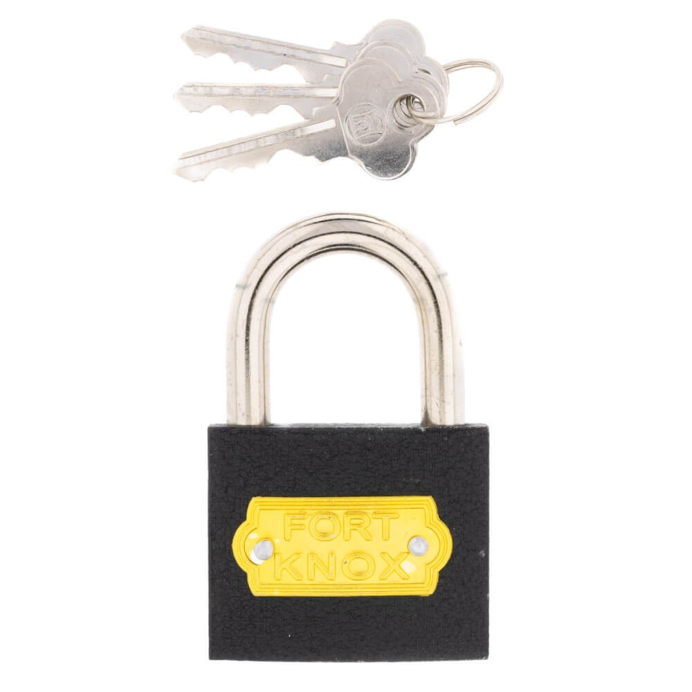 Fort Knox Iron Padlock 50mm Quantity:1, FORT KNOX - Cashbuild