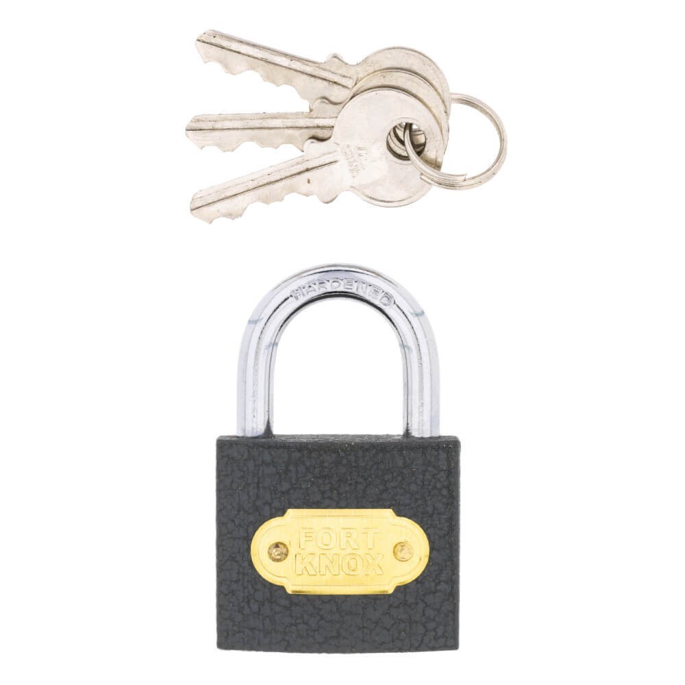 Fort Knox Iron Padlock Keyed Alike 40mm Quantity:1