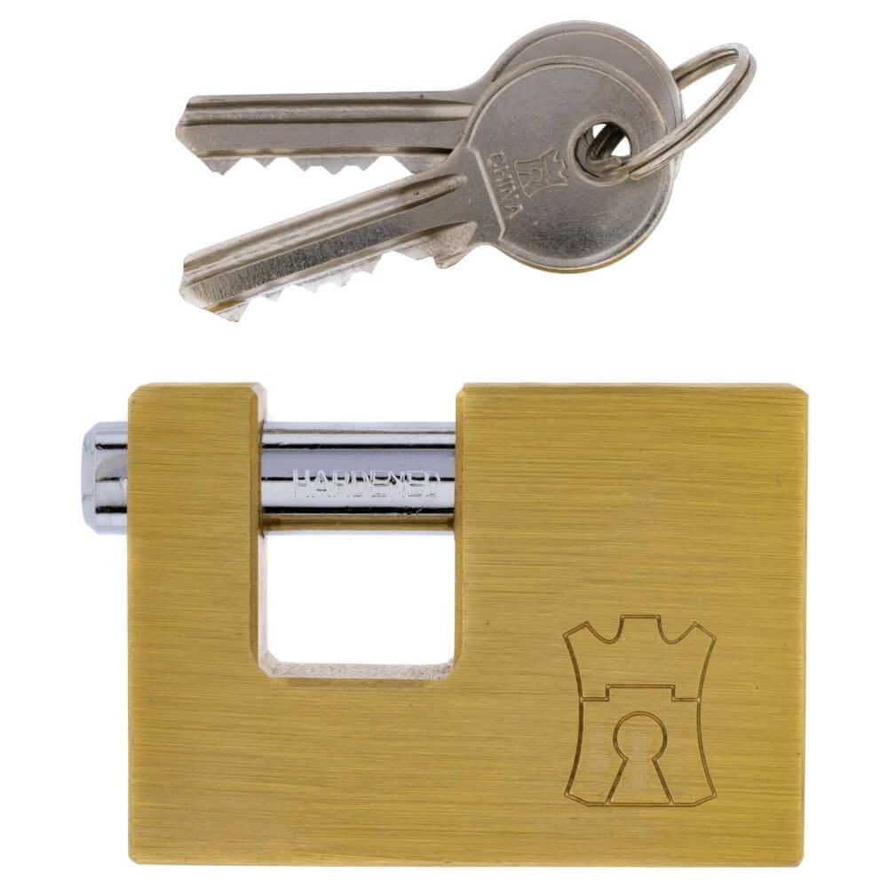 Fort Knox Brass Insurance Lock 70mm Quantity:1, FORT KNOX - Cashbuild