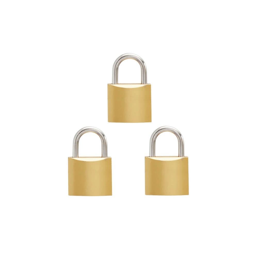 Padlock 30mm Quantity:3, MACKIE - Cashbuild