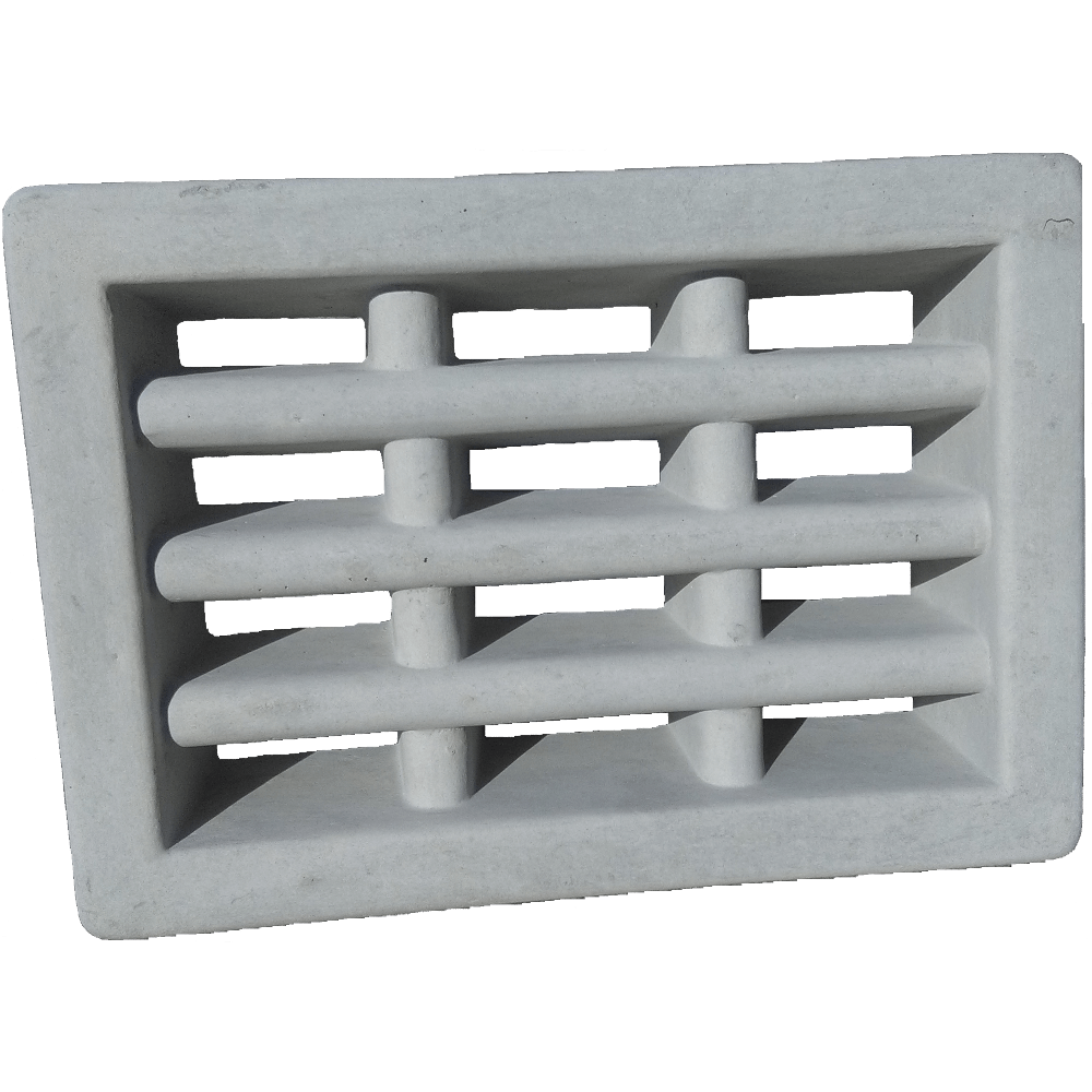 Air Brick Concrete 55mm Grey, - Cashbuild