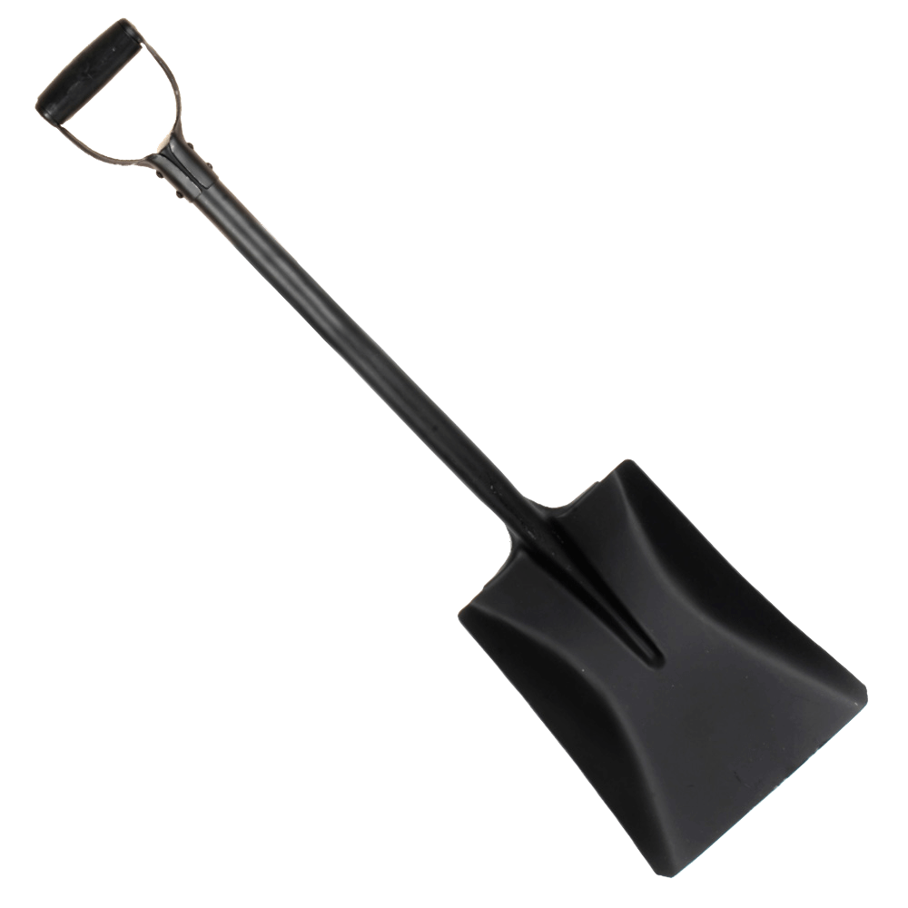 Square Mouth Shovel, CARBON - Cashbuild