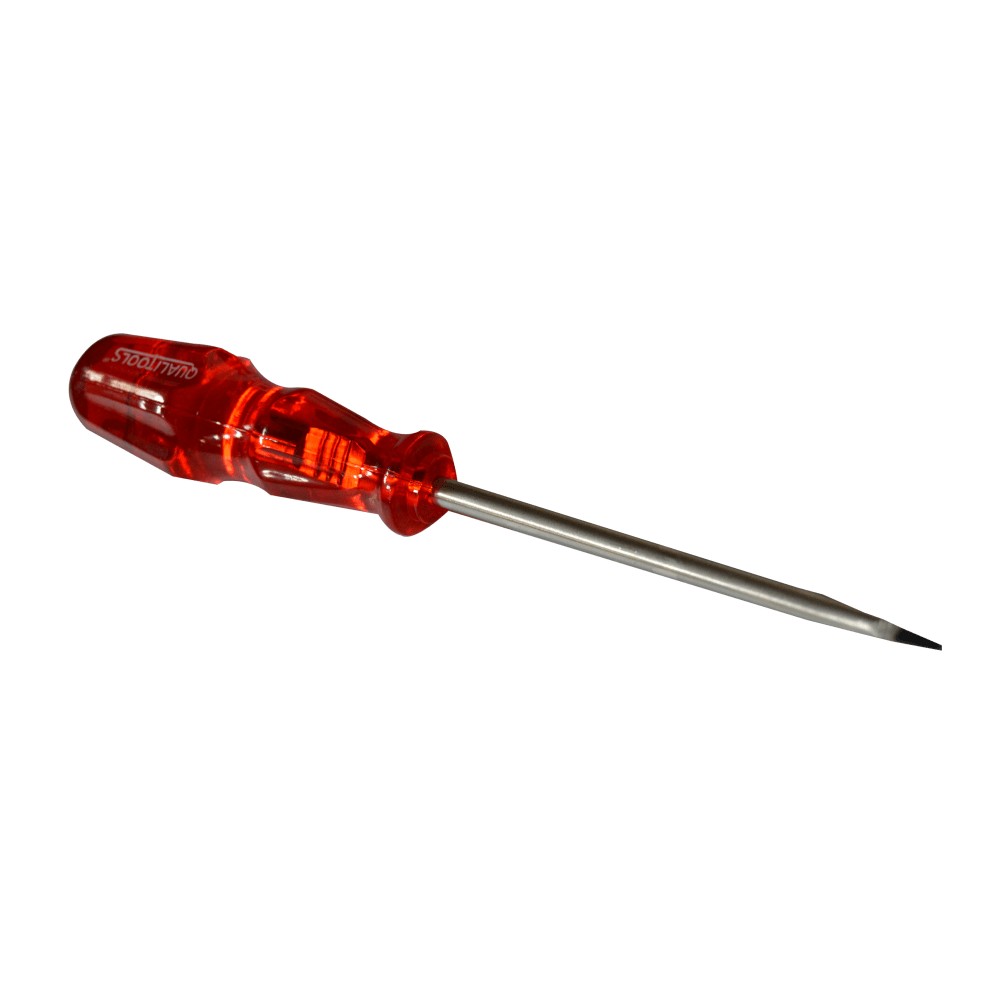 Screwdriver Flat 6x100mm Mechanical, QUALITOOLS - Cashbuild