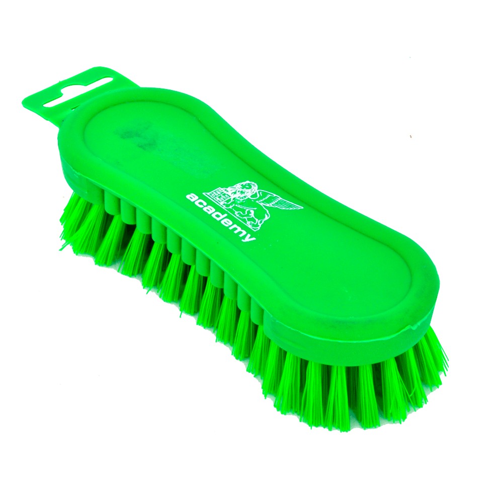 Scrub Brush Chubby Plastic Handle V/col, ACADEMY BRUSHWARE - Cashbuild