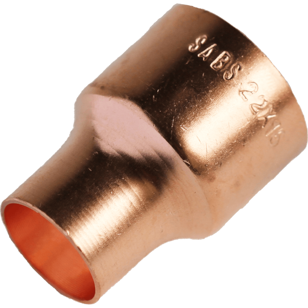 Solder Cxc Str Coupler Red 22x15x2 SABS, COPPER TUBING SA - Cashbuild