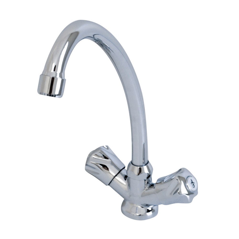 Coral Sink Mixer, Deck Type, - Cashbuild