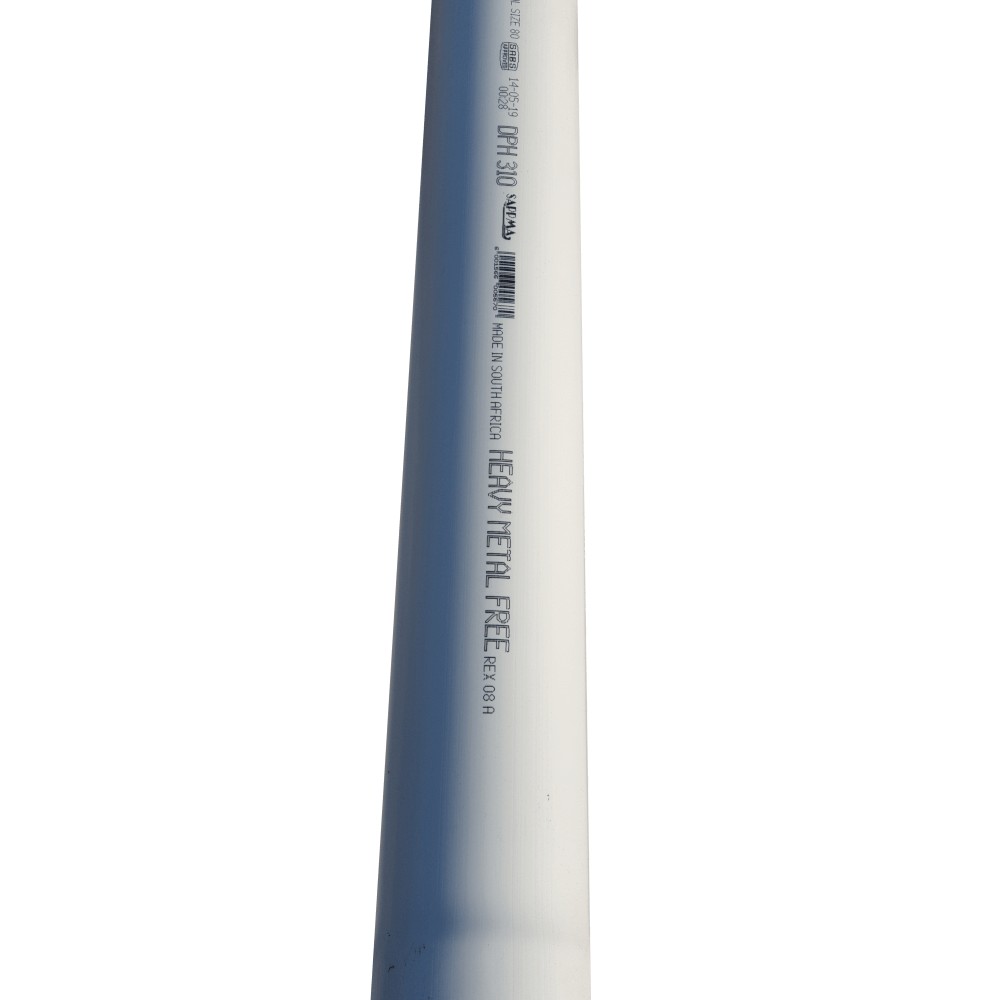 Gutter Downpipe Socket Pvc3.0m Dph310, MARLEY - Cashbuild