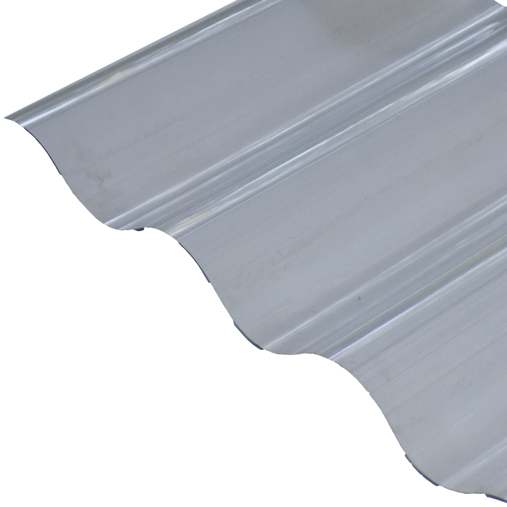 Polycarb Corrugated 0.8mm Clear 3.0m, - Cashbuild