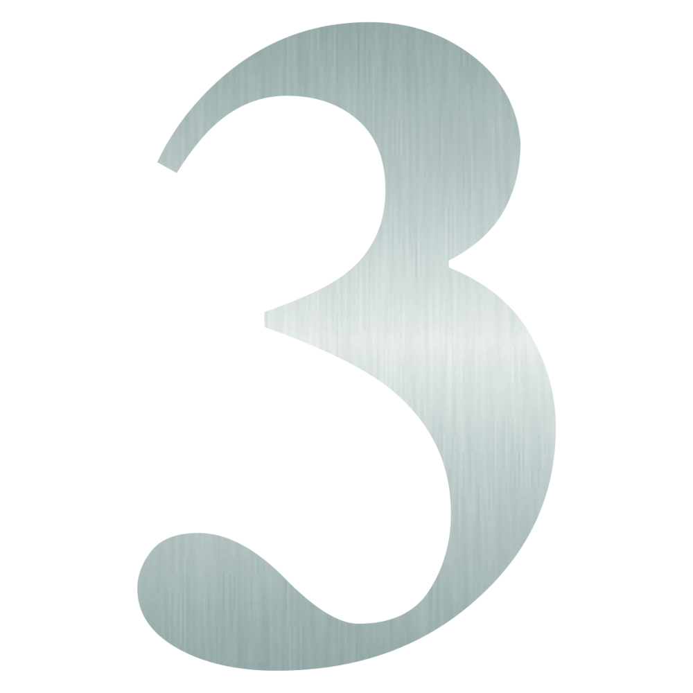 175mm Stainless Steel Numbers 3, TROJAN - Cashbuild