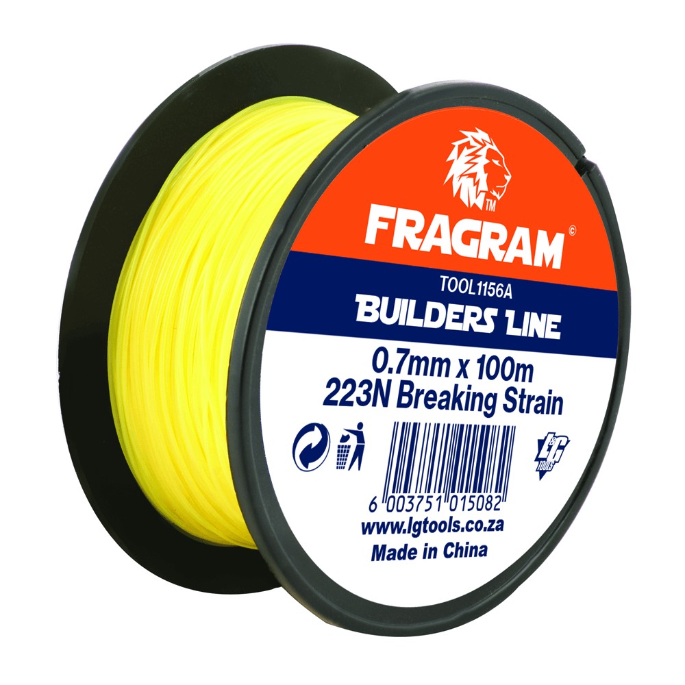 Builders Line 1.00mm 100m 90lbx0.90mm(90lb), FRAGRAM - Cashbuild