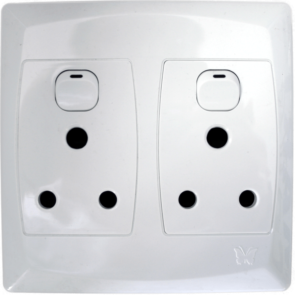 Switch Plug Double Mes 4x4, - Cashbuild