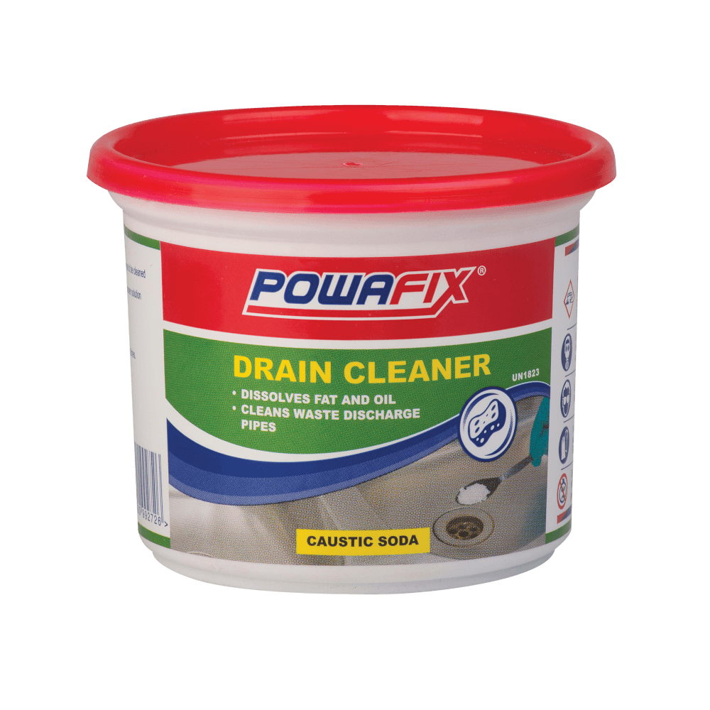 Powafix Drain Cleaner Caustic Soda 500g, POWAFIX PTY LTD - Cashbuild