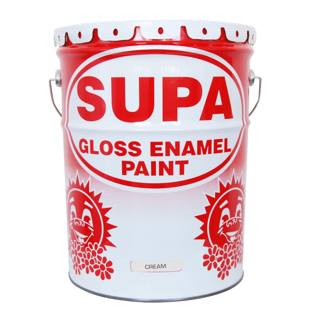 Newden Supa Gloss Enamel White 20l, SUPA - Cashbuild