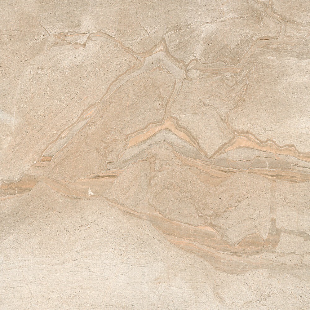 Floor Tile Regal Beige Shiny - Size: 500 X 500mm, 2m2 Per Box., - Cashbuild