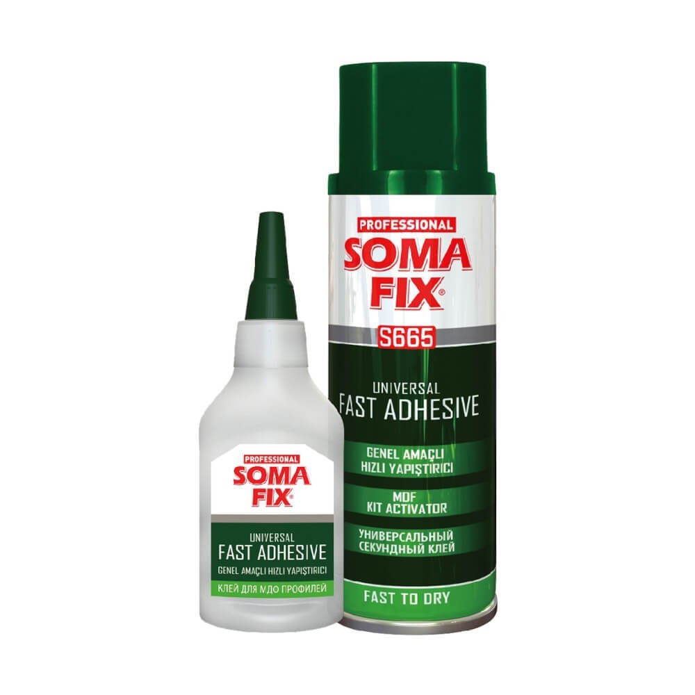 Professional Somafix Fast Adhesive 200ml & 50g, SOMAFIX - Cashbuild