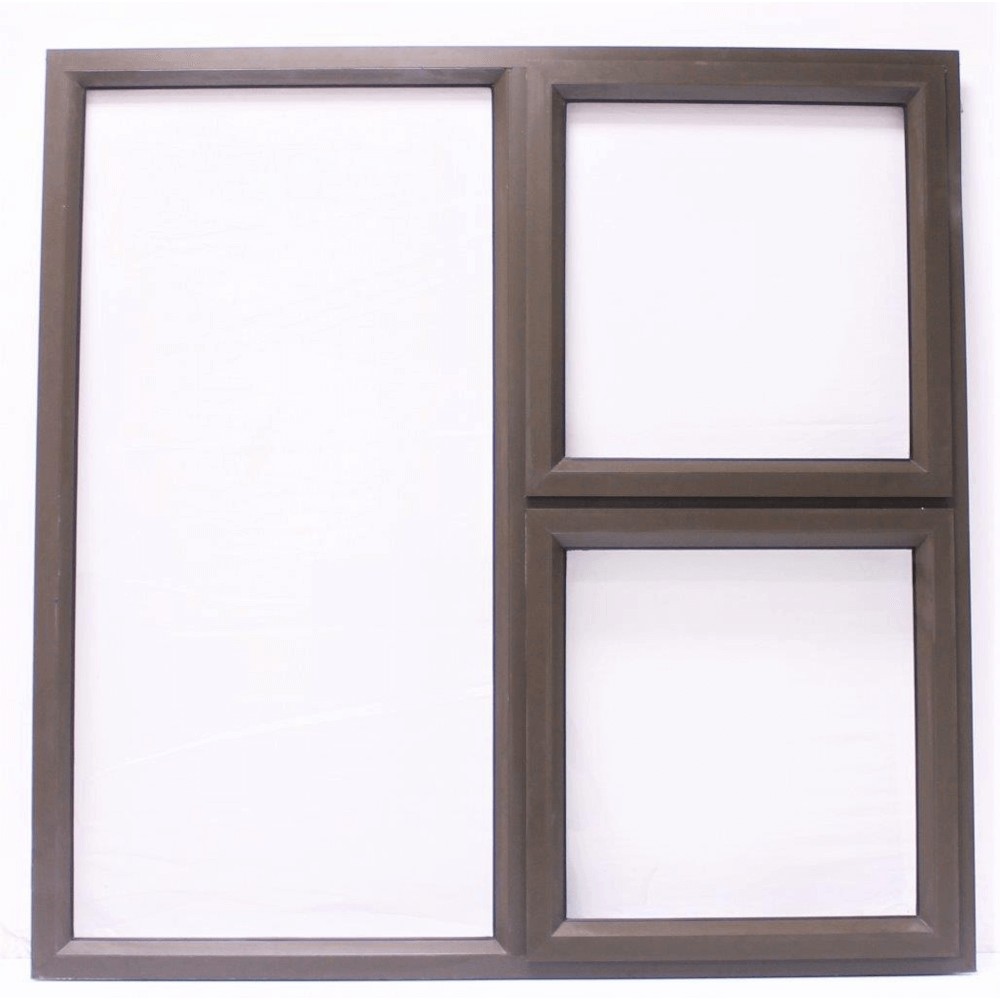 Window Frame Aluminium Ptt1812 Bronze Clear Left Hand, VALUWIN - Cashbuild
