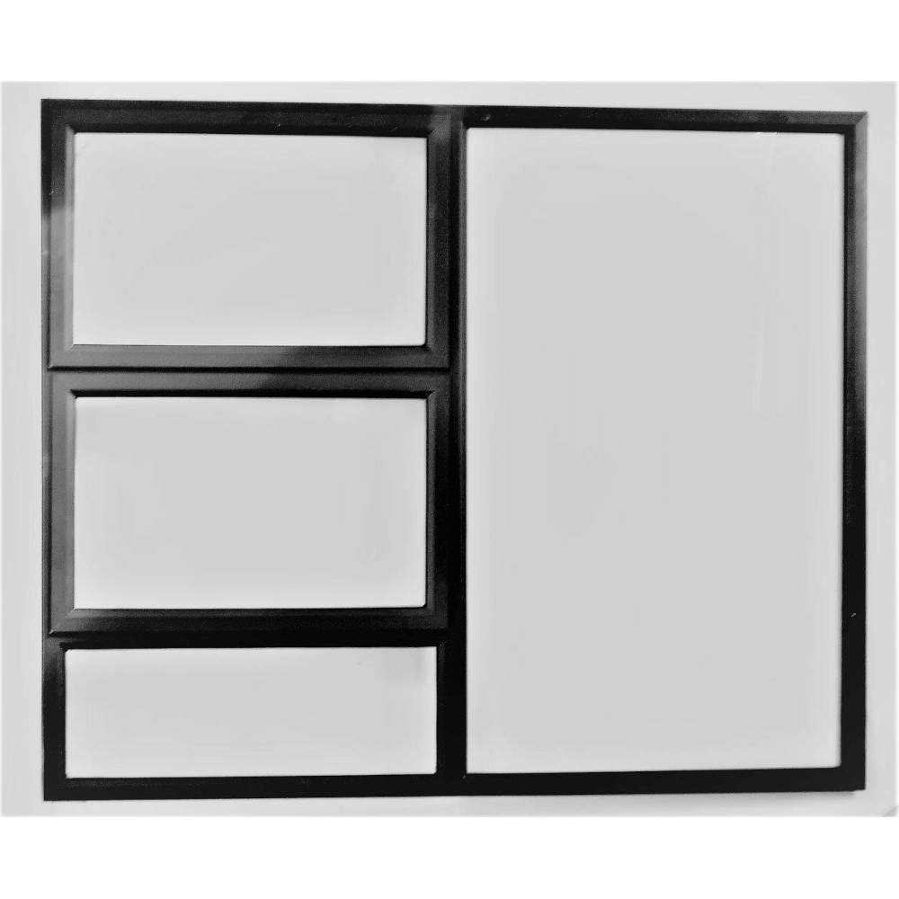 Window Frame Aluminium Ptt1815 Charcoal Clear Left Hand, VALUWIN ...