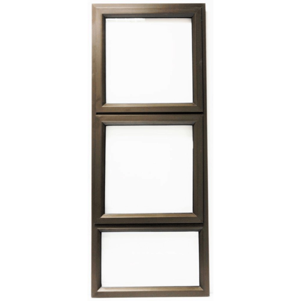 Window Frame Aluminium Ptt915 Bronze Clear Right Hand, VALUWIN - Cashbuild
