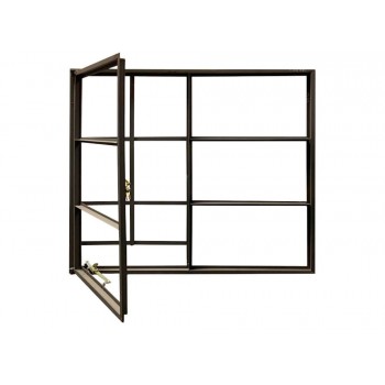 Window Frame Steel C2h Burglar Bar B1mm Left Hand, ROBMEG STEEL - Cashbuild