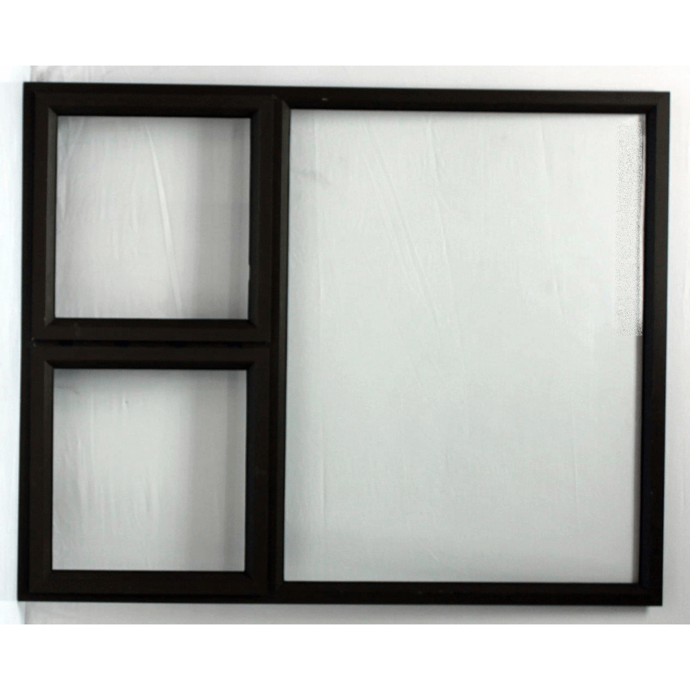 Window Frame Aluminium Ptt1512 Charcoal Clear Left Hand, KHANYA - Cashbuild