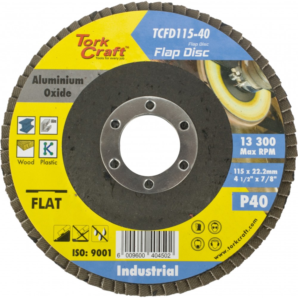 Fibre Disc 115mm 100 Grit 5/pack, - Cashbuild