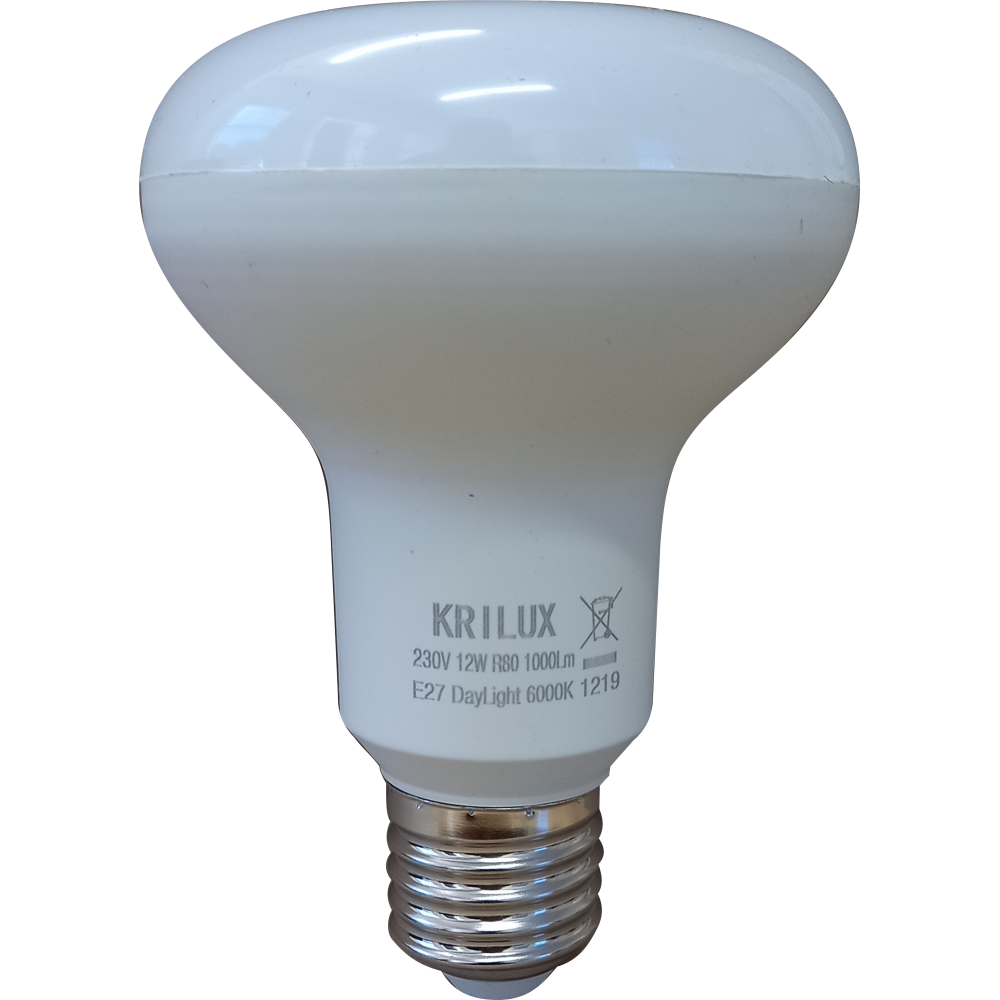 LED Reflector 12w E27 R80 6000k (daylight) Globe, - Cashbuild