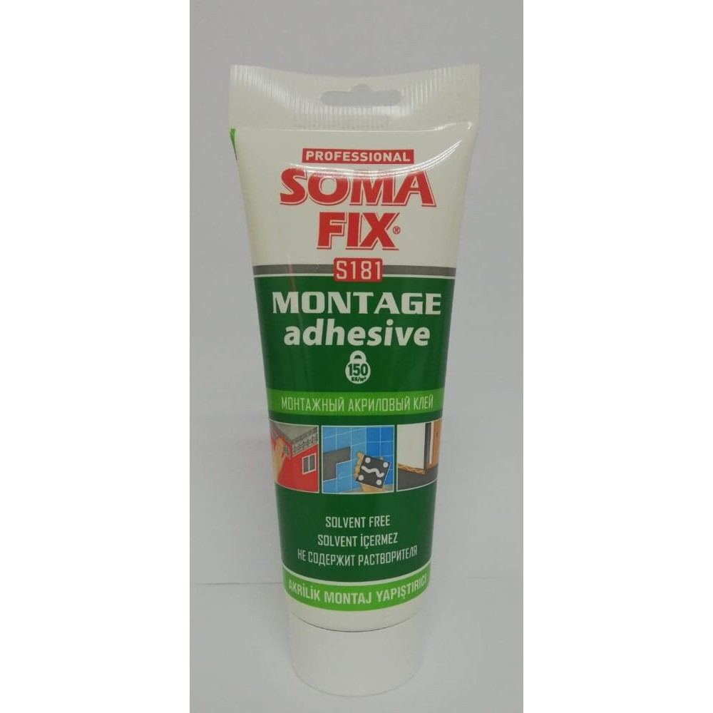 Professional Somafix Acrylic Montage Adhesive Tube 250g, SOMAFIX ...