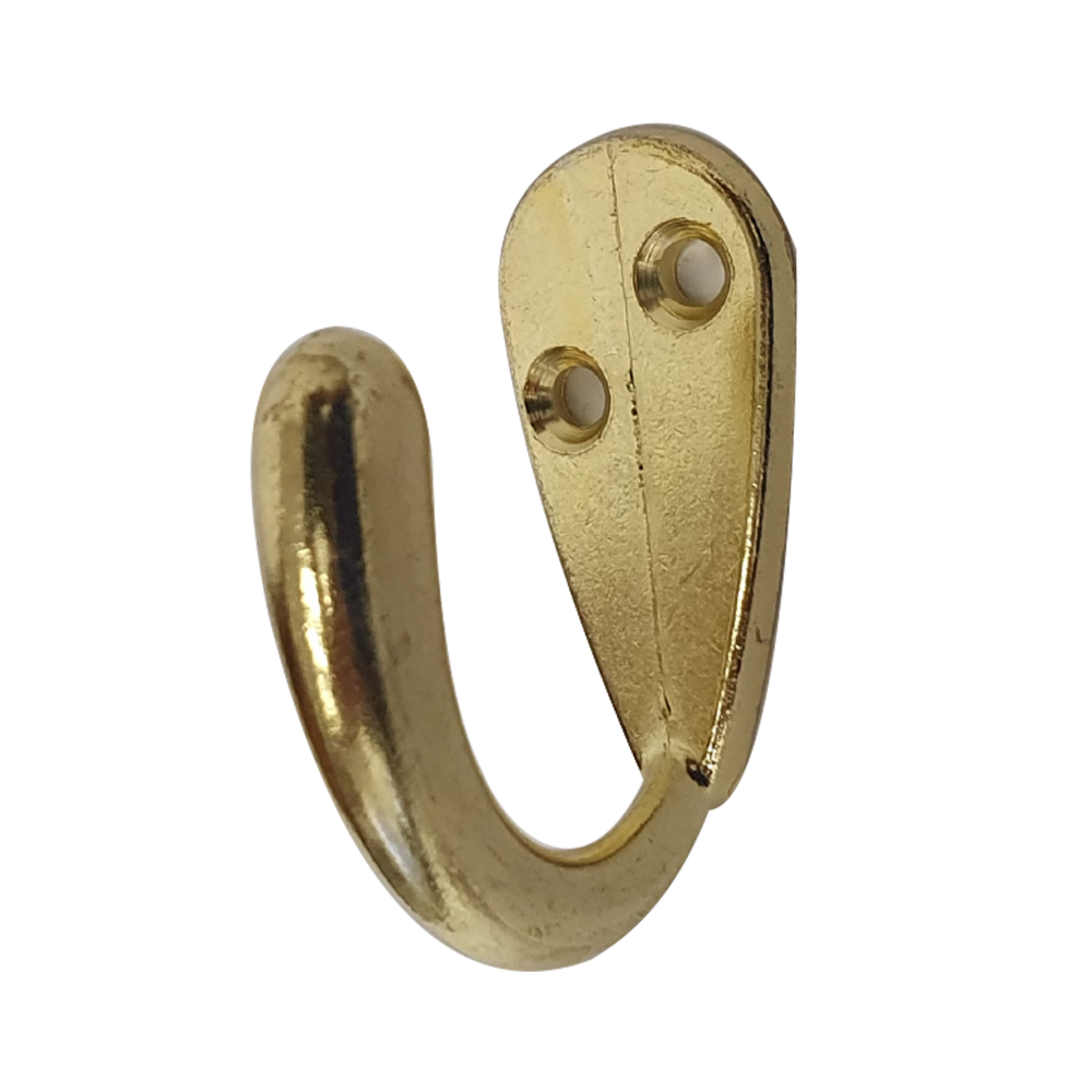 Coat Hook Single Brass Plated Cashbuild coat-hook-single-brass-plated-cashbuild